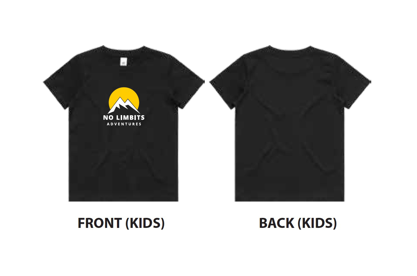 Kids No Limbits Adventures - T-Shirt